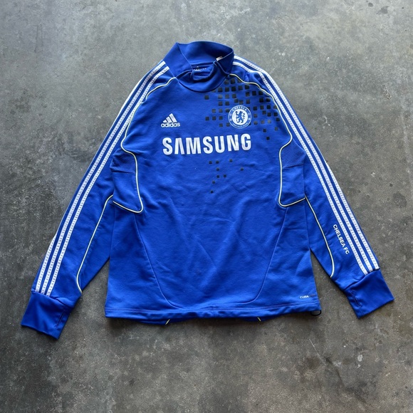 adidas | Shirts | Adidas Soccer Samsung Chelsea Fc Long Sleeve | Poshmark